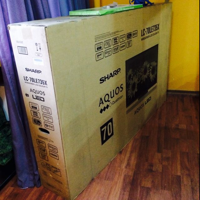 LCD TV Sharp 3D Smart TV 60', Furniture & Home Living, Furniture, TV ...