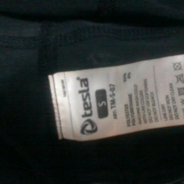 Tesla Black Short Compression Bottom , Men's Fashion, Activewear on ...