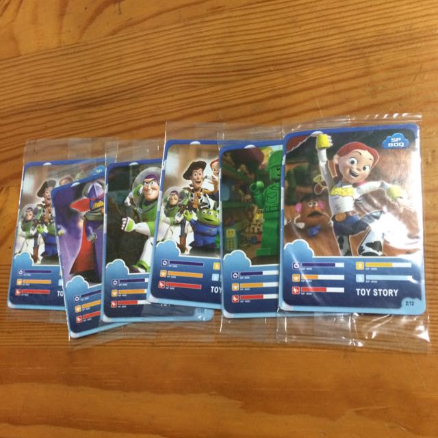 Toy Story Cards, Hobbies & Toys, Toys & Games on Carousell