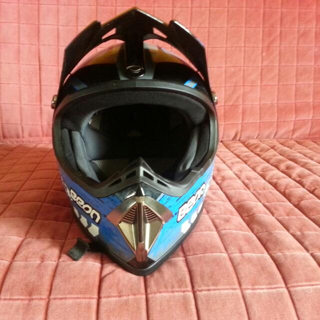 BEON Full Face Helmet, Health & Nutrition, Face Masks & Face Shields on ...