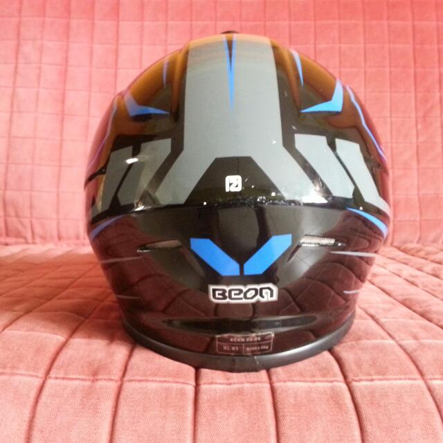 BEON Full Face Helmet, Health & Nutrition, Face Masks & Face Shields on ...