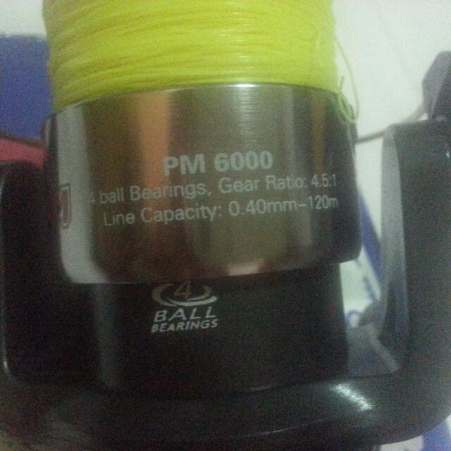 Fishing Reel Pioneer Premacy PM6000, Sports Equipment, Fishing on Carousell