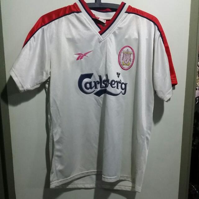 Original Liverpool FC Jersey, Sports Equipment, Sports & Games, Racket ...