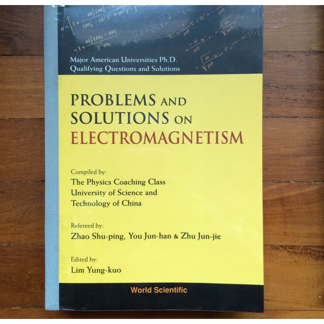 Problems & Solutions On Electromagnetism, Hobbies & Toys, Books ...