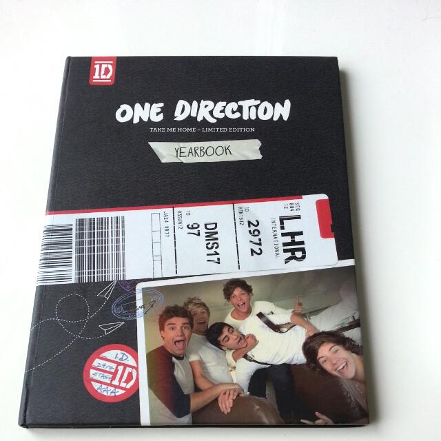[SELLING] ONE DIRECTION TAKE ME HOME LIMITED EDITION YEARBOOK ...