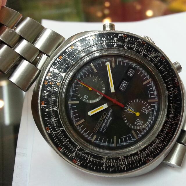 Vintage Seiko Calculator Chronograph Watch From The 70's., Hobbies ...