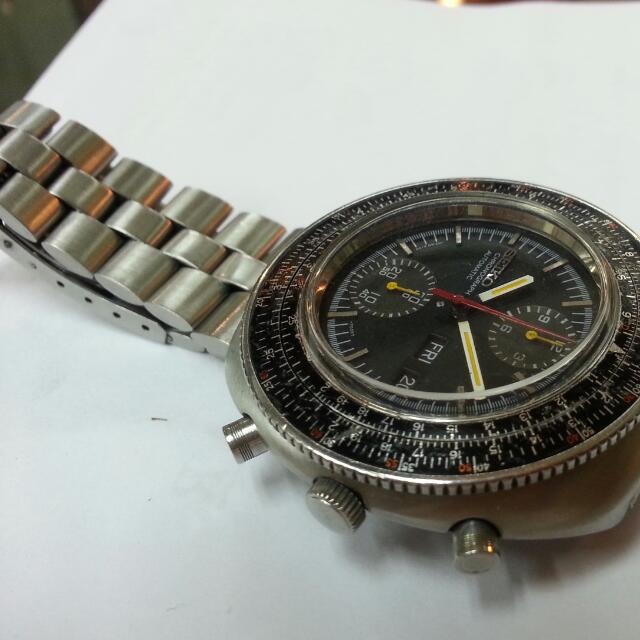 Vintage Seiko Calculator Chronograph Watch From The 70's., Hobbies ...