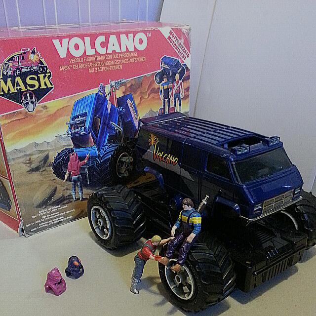 Kenner M.A.S.K. Volcano, Hobbies & Toys, Toys & Games on Carousell