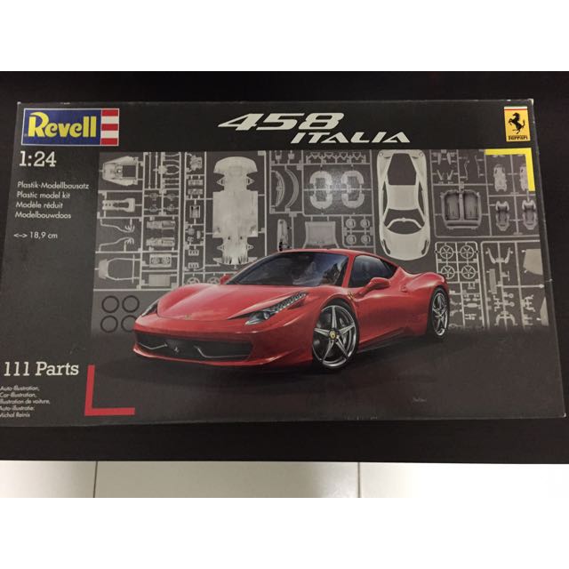 Revell Ferrari 458 Italia 1:24 Model, Hobbies & Toys, Toys & Games on ...