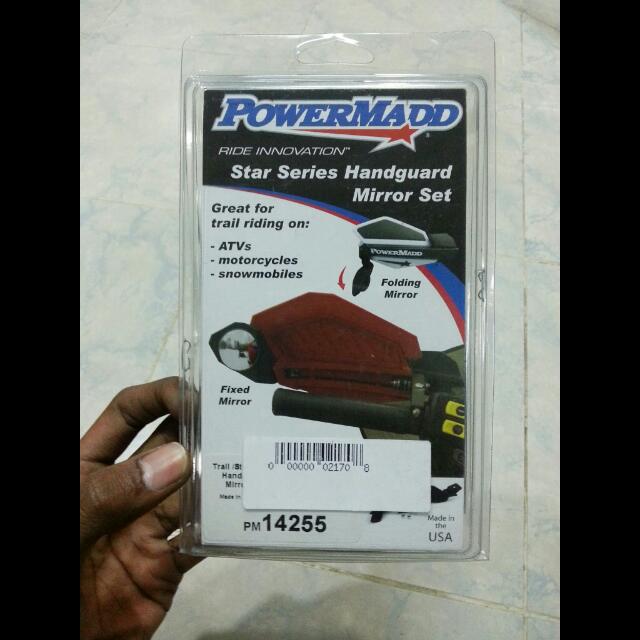 Powermadd Handguard Mirrors, Cars on Carousell