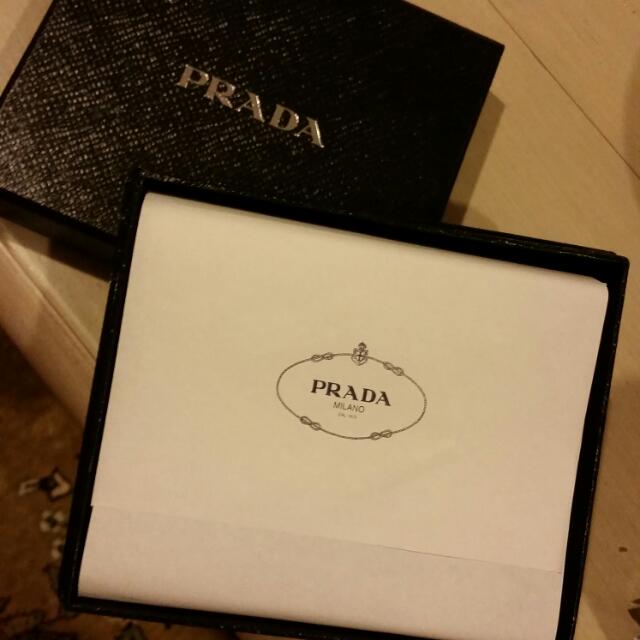 Prada Mens Wallet, Luxury, Bags & Wallets on Carousell