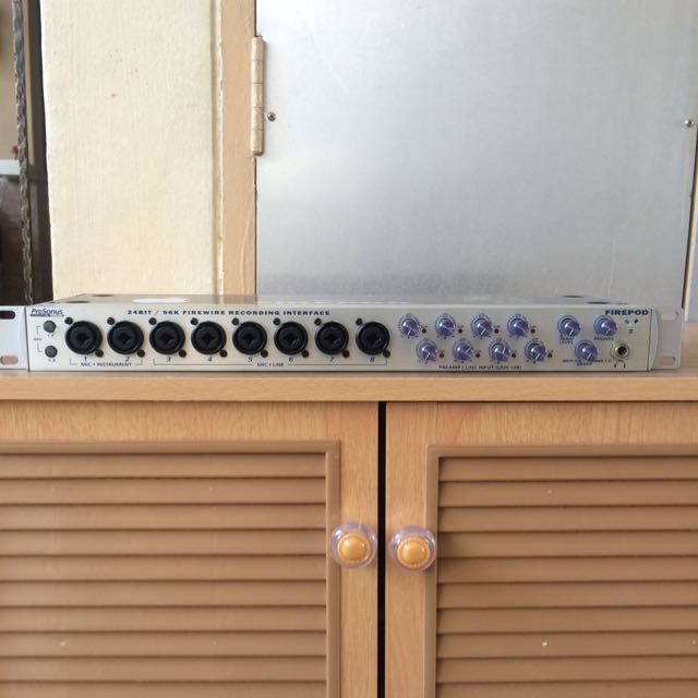 Presonus Firepod (8 Channel FireWire Recording Interface), Audio ...