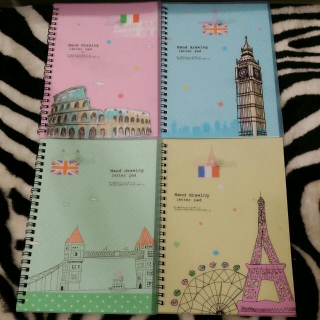 Hand Drawing Letter Pad, Hobbies & Toys, Stationery & Craft, Stationery ...