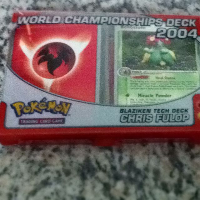 Pokemon TCG 2004 World Championships Deck, Hobbies & Toys, Toys & Games ...