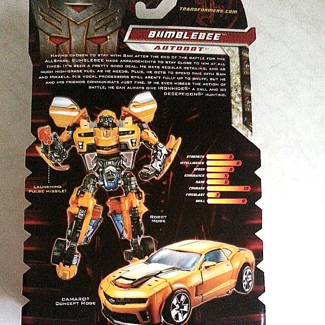 Transformer Autobot Bumblebee ( ROTF )., Hobbies & Toys, Toys & Games ...