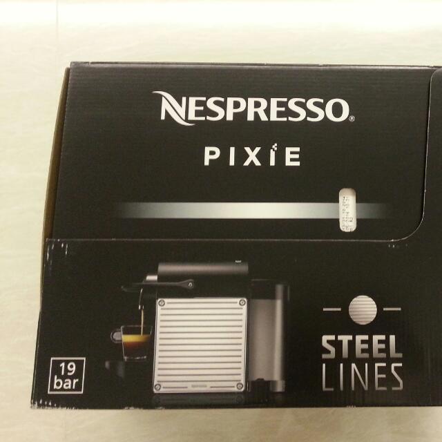 Nespresso Pixie Coffee Maker on Carousell
