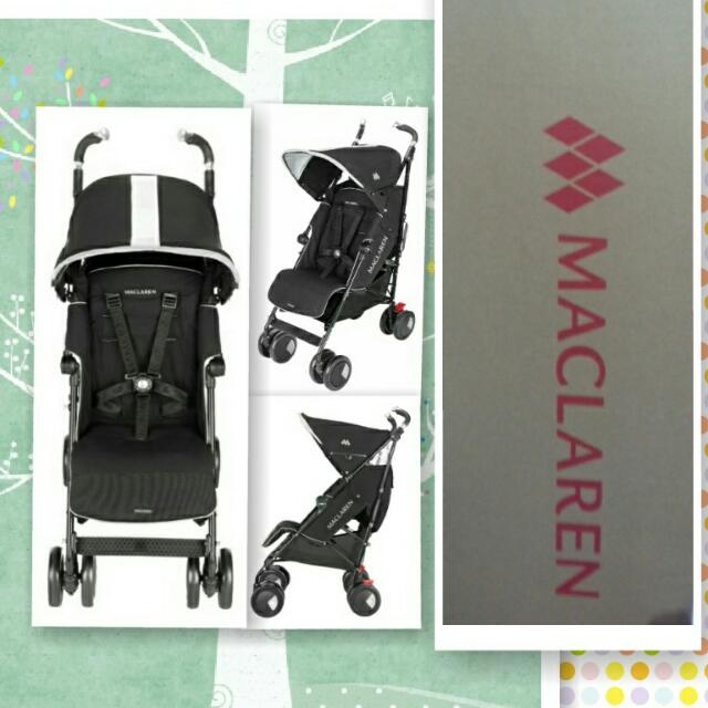 Maclaren Techno XT Black WDN07022 Pram, Babies & Kids, Going Out ...