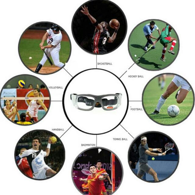 Sports Goggles - Protect Your Eyes For Myopic Wearer Fitted With ...