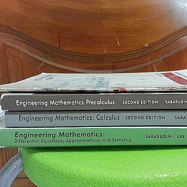 Temasek Polytechnic Engineering Mathematics Textbooks.(EM1 & EM3 Only ...
