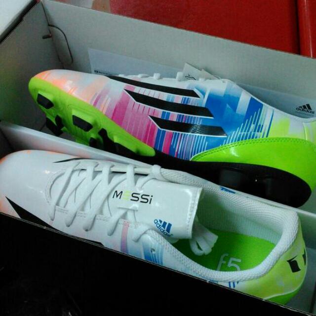 Messi F5 Boots, Sports Equipment, Sports & Games, Water Sports on Carousell