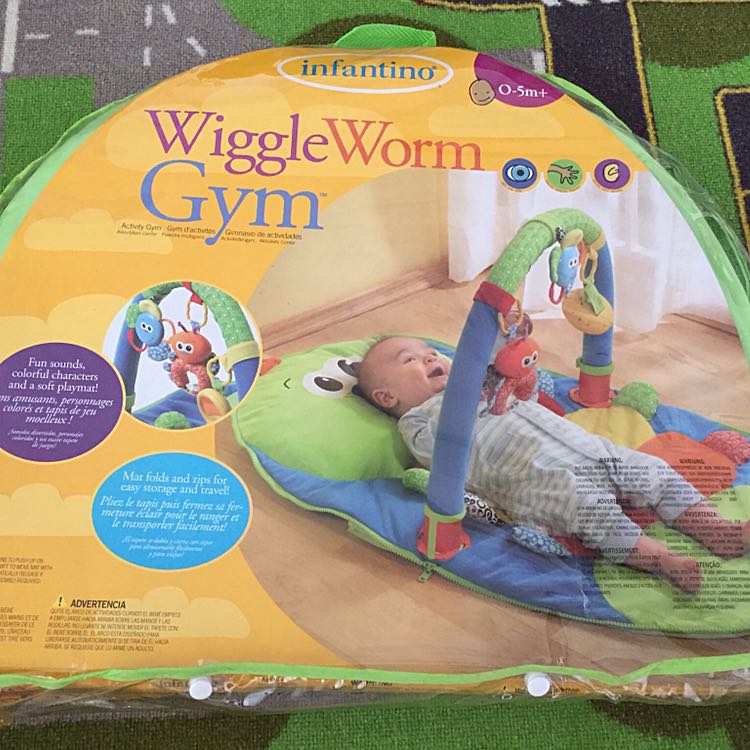 INFANTINO WIGGLE WORM GYM, Babies & Kids, Infant Playtime on Carousell