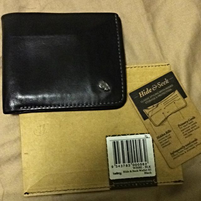 Bellroy Hide & Seek Wallet, Men's Fashion, Watches & Accessories ...