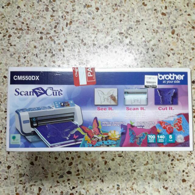 Brother Scan N Cut Machine CM550DX, TV & Home Appliances, Kitchen ...