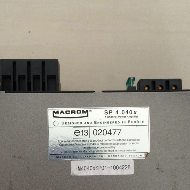Macrom 4 Channel Power Amplifier, Auto Accessories on Carousell