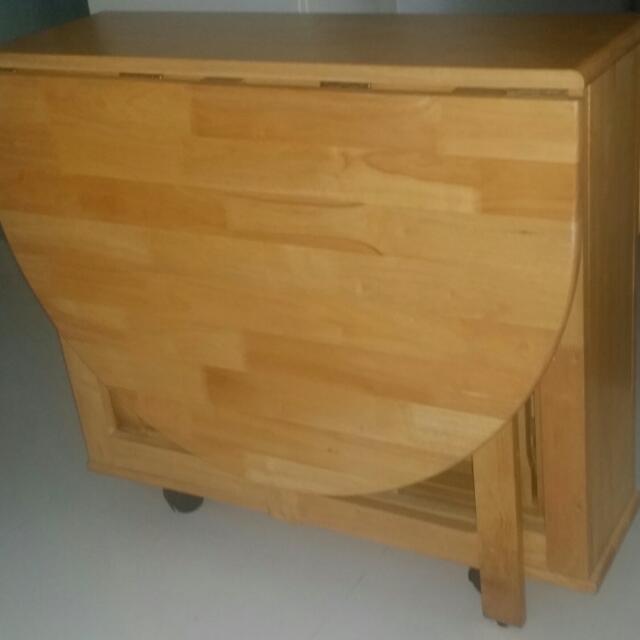 Magic Dining Table Incl 4 Chais, Furniture & Home Living, Furniture ...