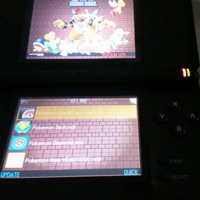 Nintendo DS Lite + R4 card, Hobbies & Toys, Toys & Games on Carousell