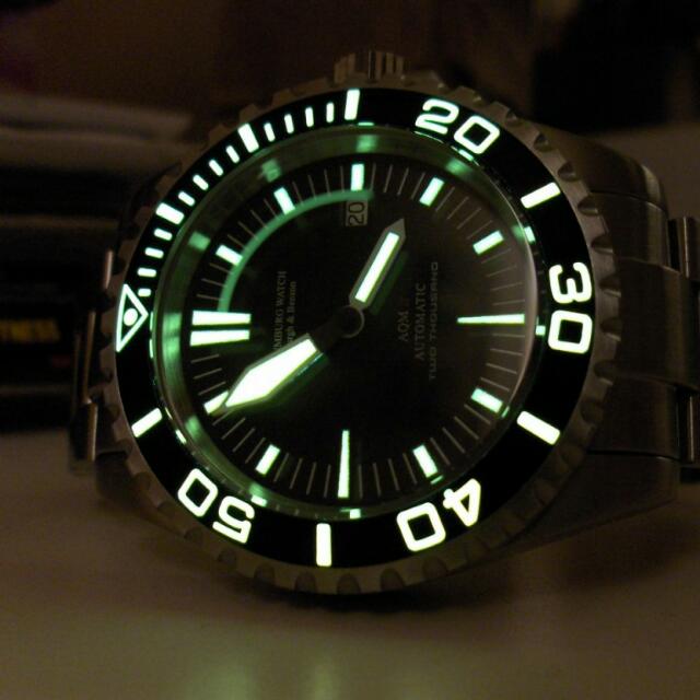 SCHAUMBURG WATCH - LINDBURGH & BENSON AQM II 2000M Made In Germany ...