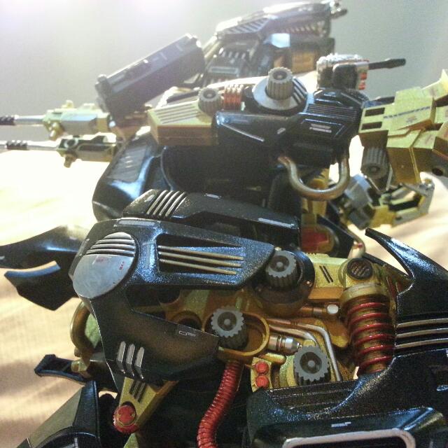 Zoids Death Saurer Custom Painted And Mod 1/72, Hobbies & Toys, Toys ...