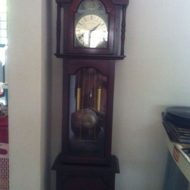 Fiji Time Grandfather Clock 1990 H125 L25 B20, Hobbies & Toys ...