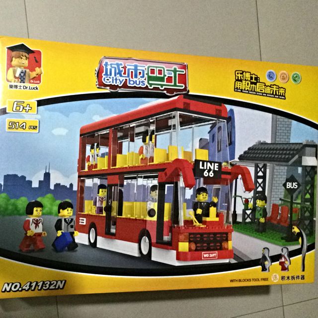Lego-city bus, Toys & Games on Carousell