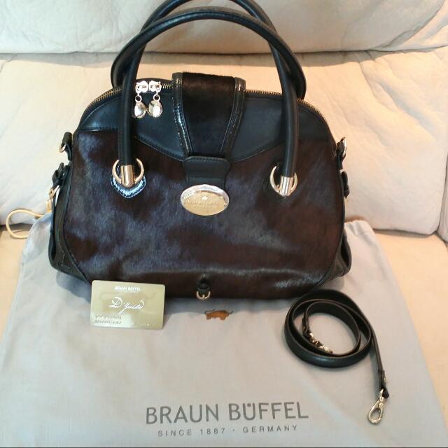 Authentic Limited Edition Braun Buffel Bag, Luxury, Bags & Wallets on ...