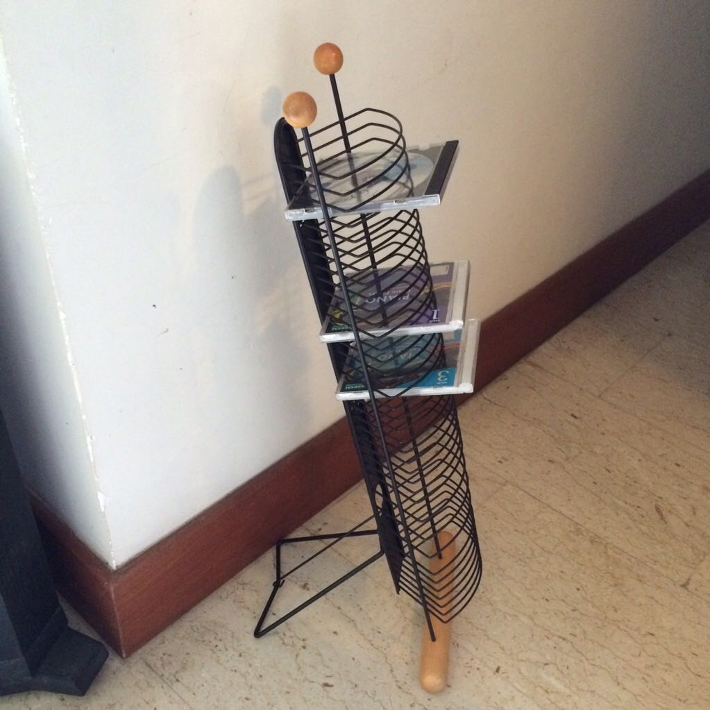 CDs Display Tower Rack Stand, Furniture & Home Living, Furniture ...