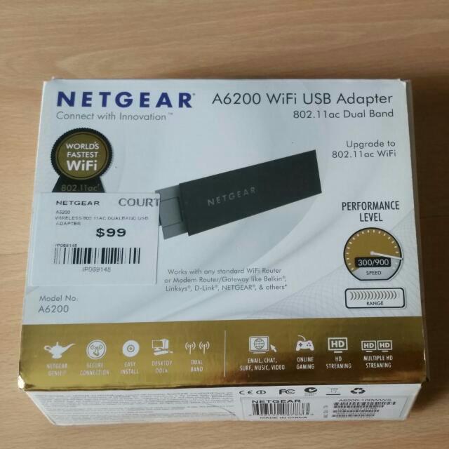 Netgear A6200 Wireless Adapter, Computers & Tech, Parts & Accessories ...