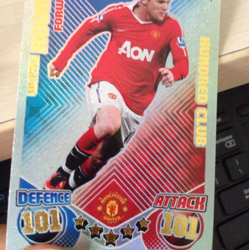Wayne Rooney Match Attax 100 Club, Hobbies & Toys, Toys & Games on ...