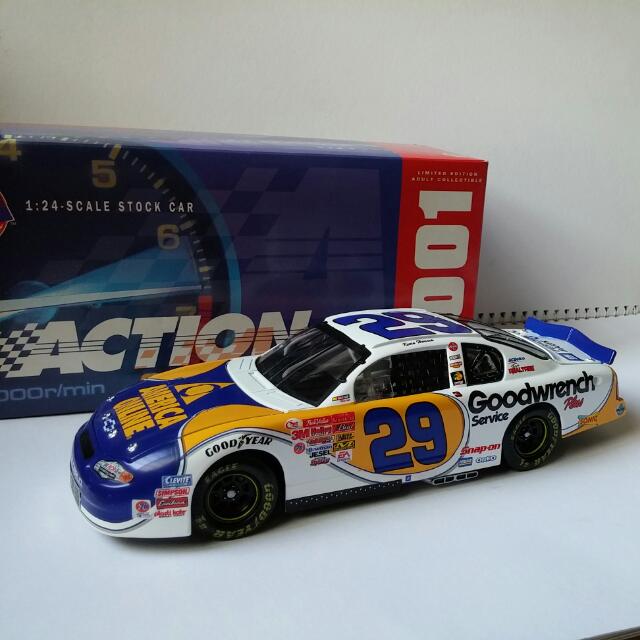 Action Racing 1:24 Scale Stock Car Metal Diecast, Hobbies & Toys, Toys ...