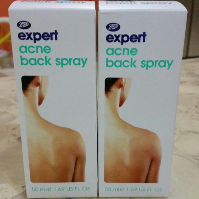 (Pending) Boots Expert Acne Back Spray -50ml, Beauty & Personal Care ...
