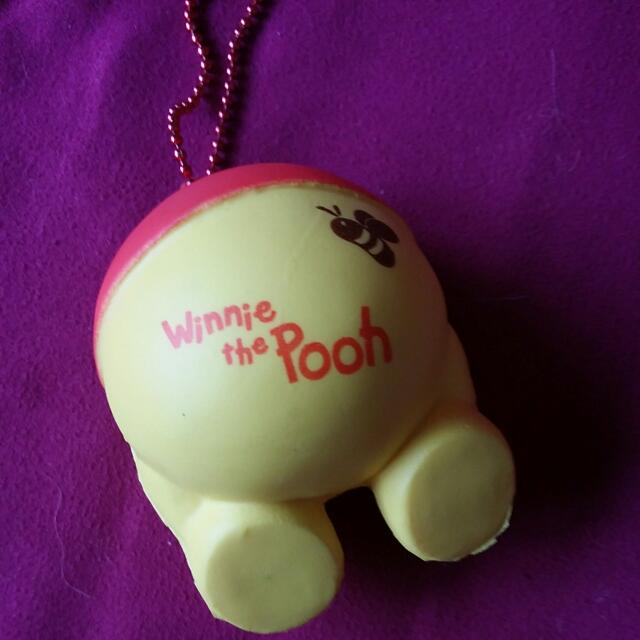 Super Rare Winnie The Pooh butt squishy, Everything Else on Carousell