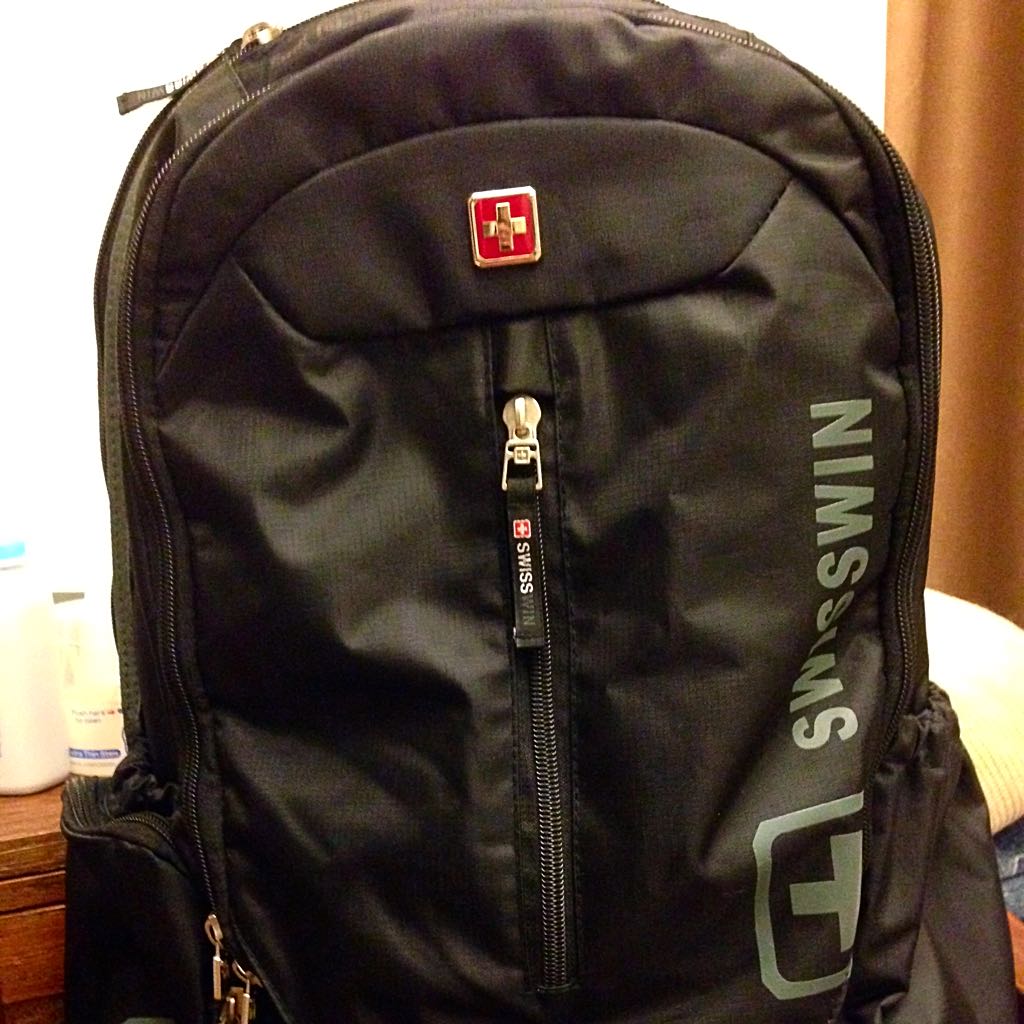 Swiss Backpack Bag, Men's Fashion, Bags, Backpacks on Carousell