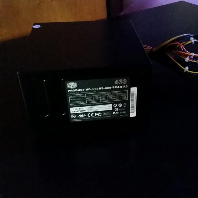 Coolermaster Extreme 460 PSU, Computers & Tech, Parts & Accessories ...