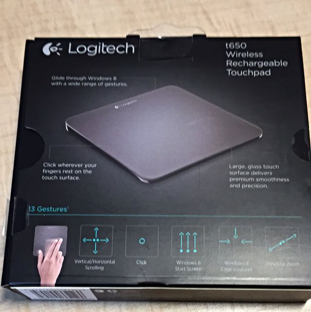 Logitech T650 Touchpad, Computers & Tech, Parts & Accessories ...