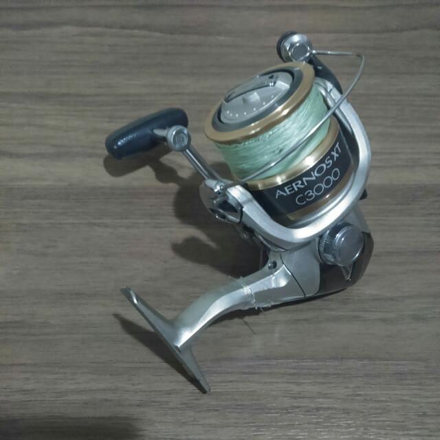 Shimano AERNOS XT C3000 Fishing Reel, Sports Equipment, Fishing on Carousell