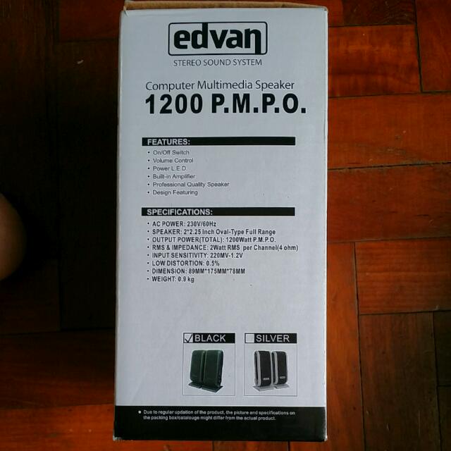 Edvan Computer Multimedia Speaker (New), TV & Home Appliances, TV ...