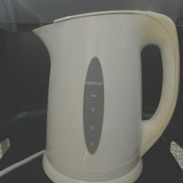 Kenwood Electric Kettle-white With Flat Plate, TV & Home Appliances ...