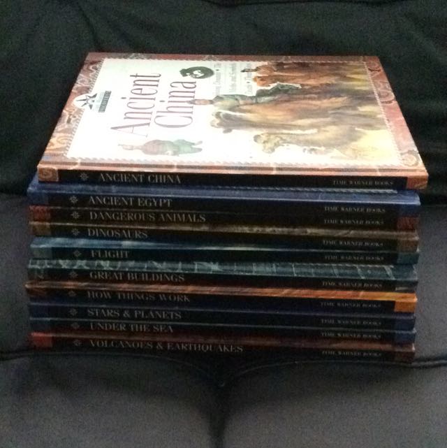Time Warner Discoveries Library - 10 Volumes & 2 Activity Books ...