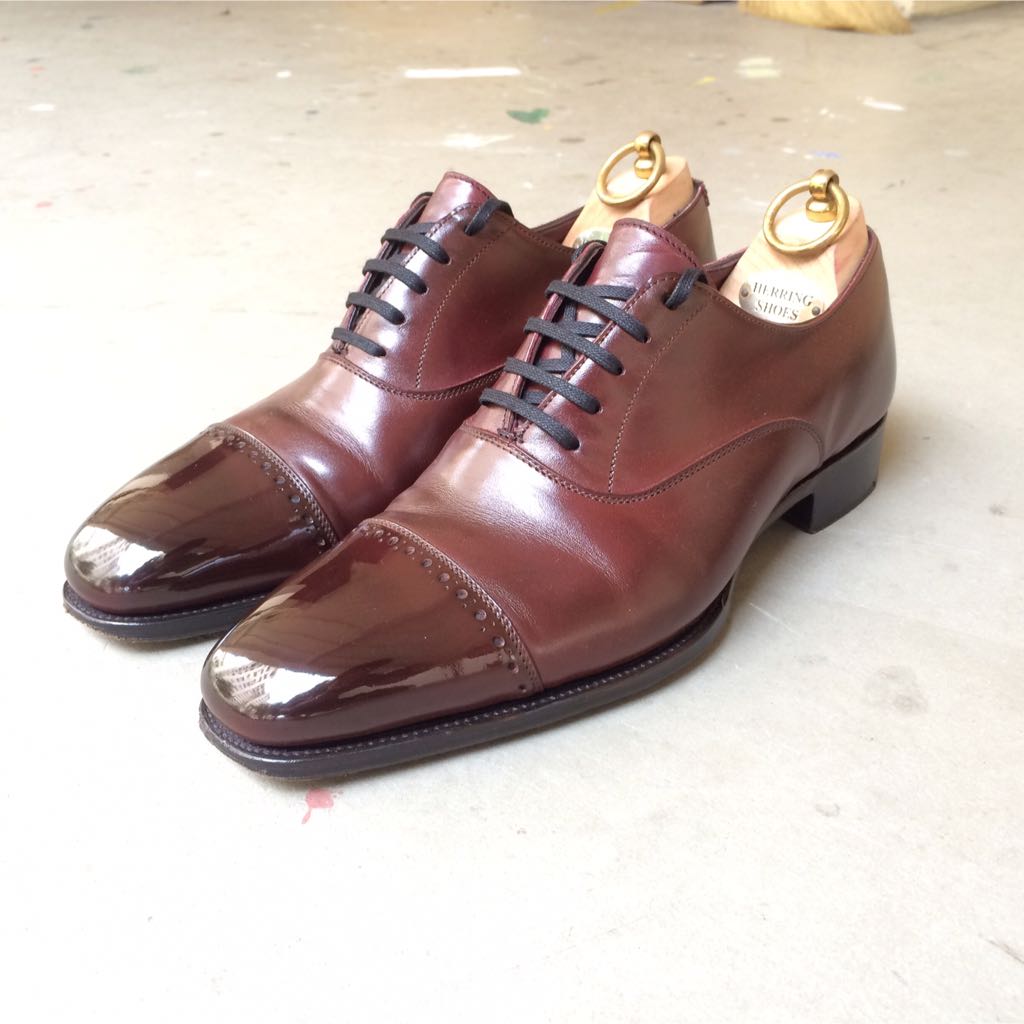 Herring Shoes Drake Punch Cap Oxford, Men's Fashion, Footwear, Dress ...