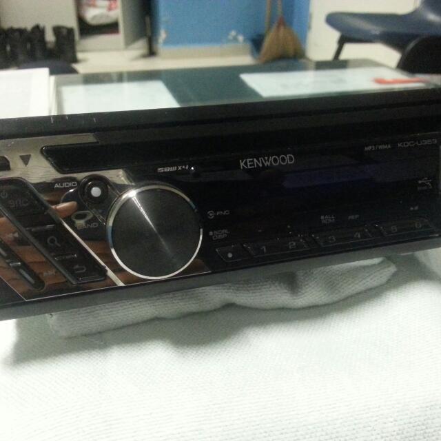 Car Audio Kenwood CD Player model KDC-U353 come with USB Port, Cars on ...
